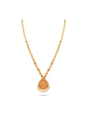 22kt traditional Gold Malai Designs | Thangamayil Jewellery